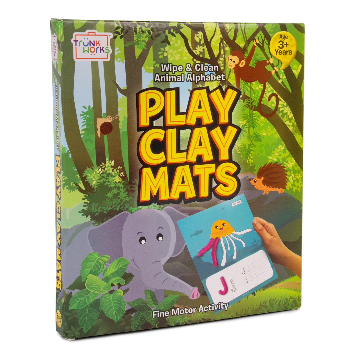 Animal Alphabet PlayClay Mats | Develops Motor Skills, Lettering Pract ...