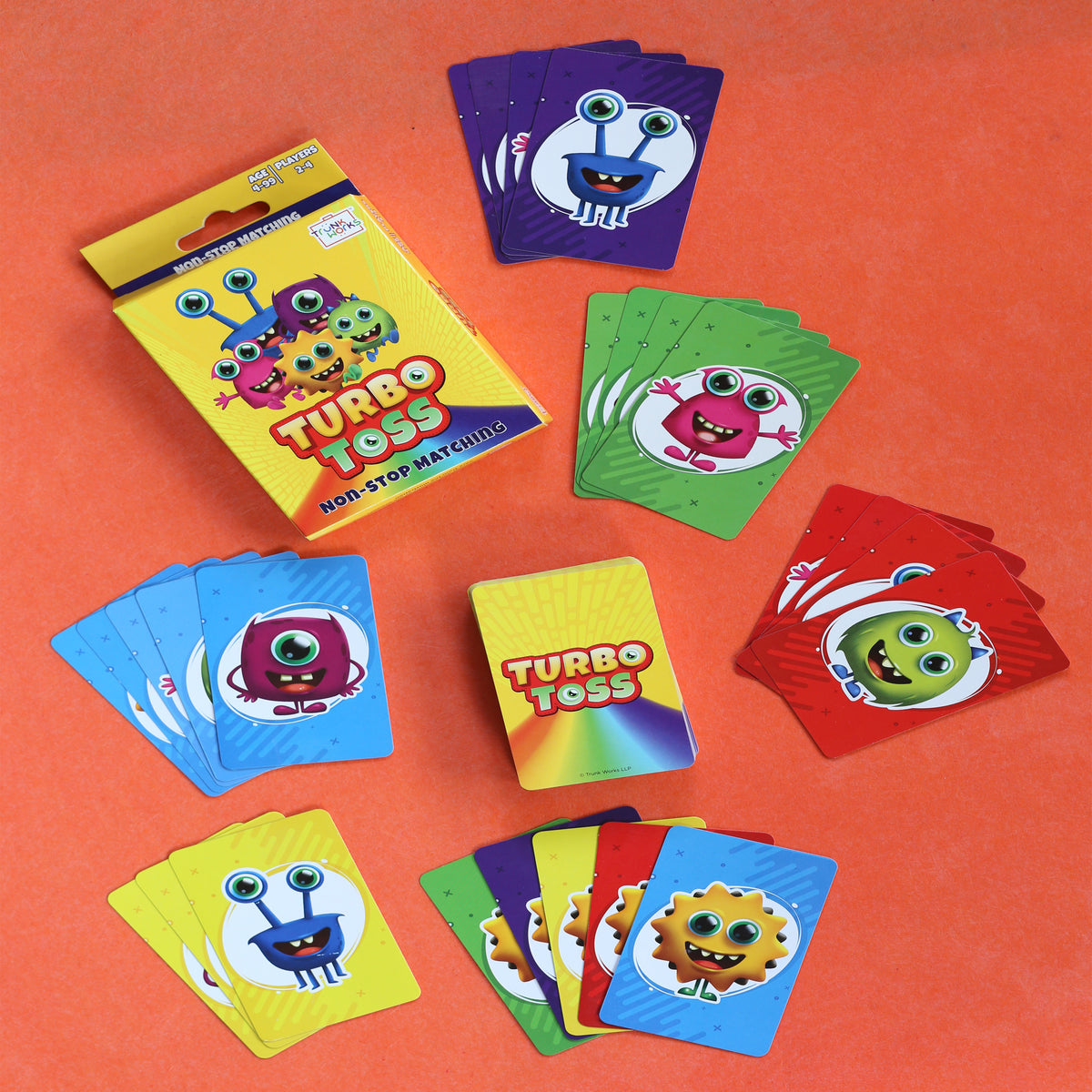 Buy Trunk Works Turbo Toss Card Matching Game for Kids age 4Y